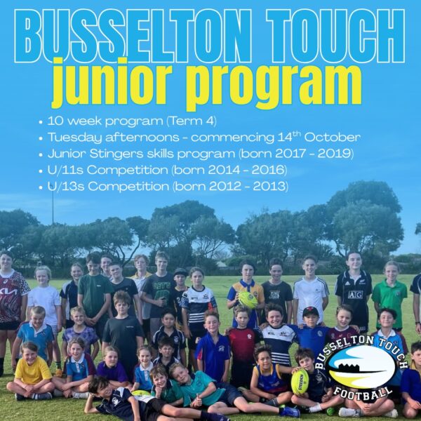 JUNIOR PROGRAM – Busselton Touch Football Association